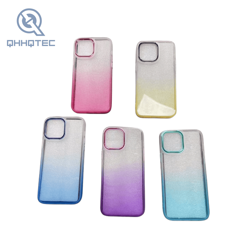 Transaparent color changing case